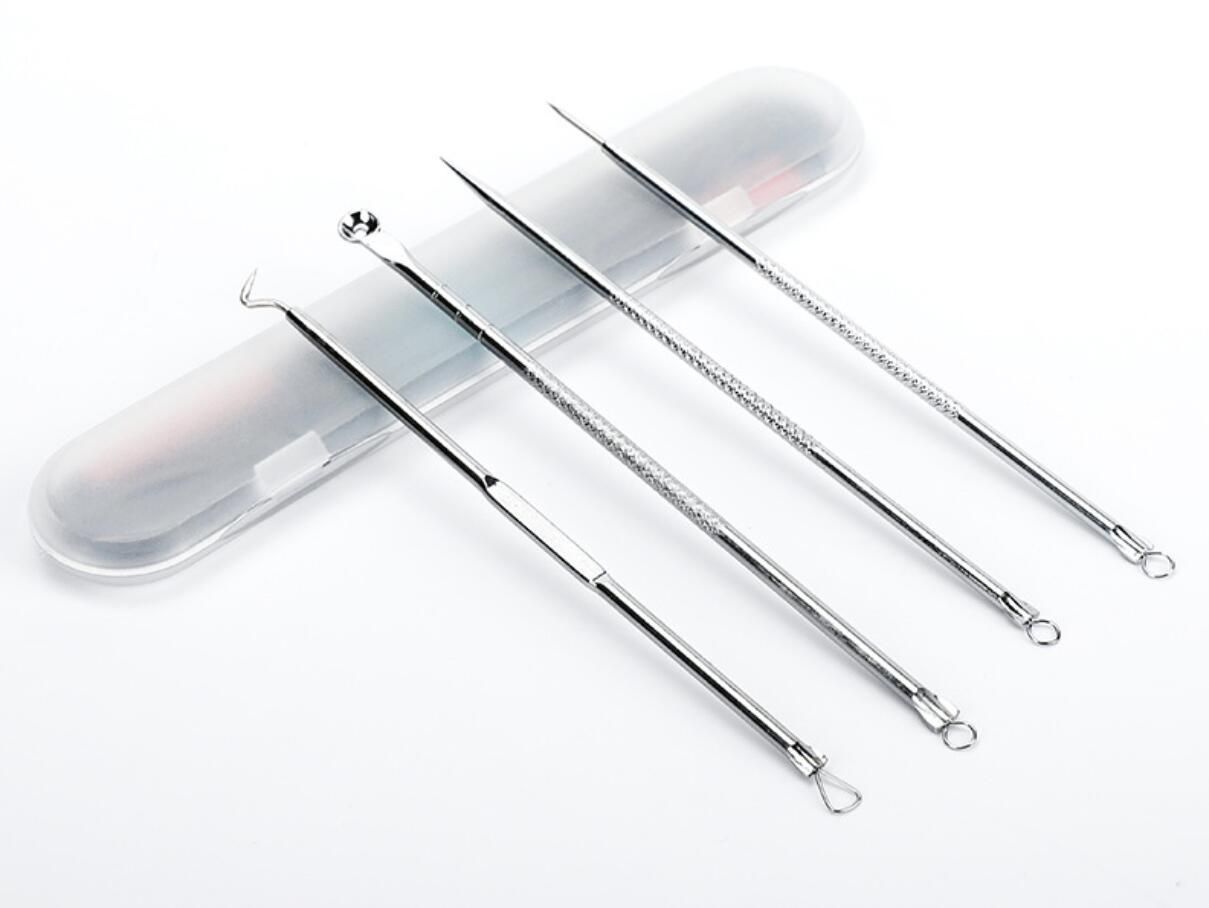 Blemish Extractor Set Stainless Steel Blackhead Pimples Acne Comedone ...