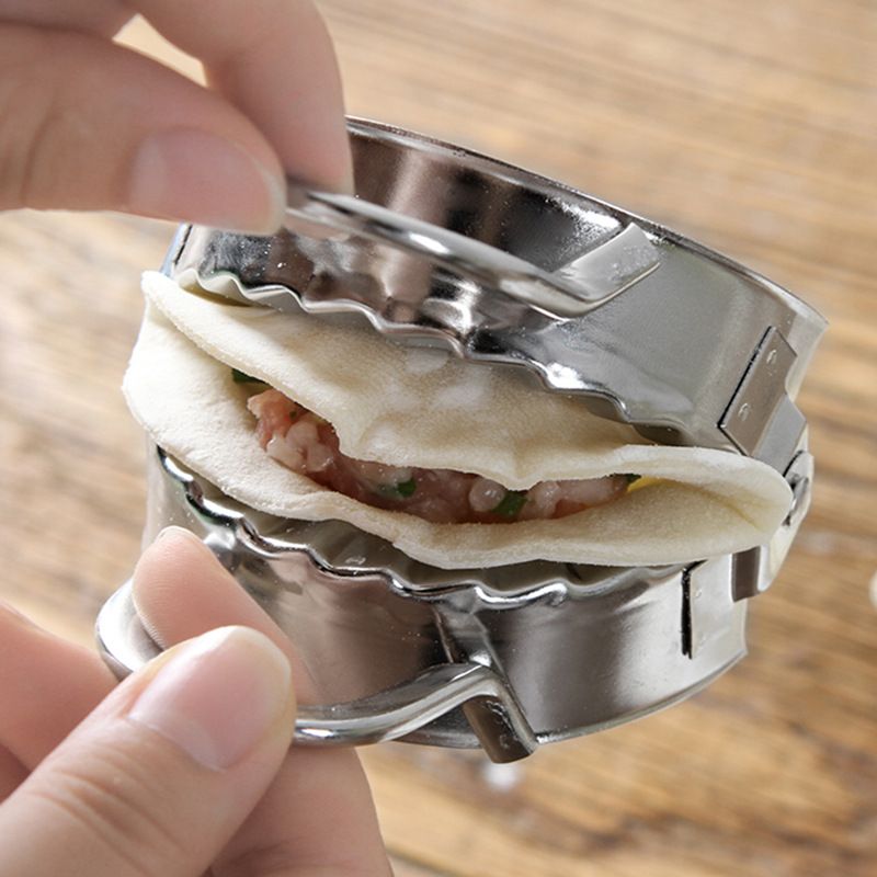 Automatic Stainless Steel Dumpling Maker Home Dumpling Mould Kitchen ...