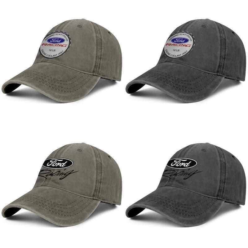 Ford Racing 3 Black Mens And Women Trucker Denim Cap Design Designer ...