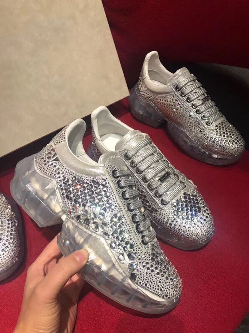 Luxury Fashion Designer Diamond Sneakers BEST Quality Diamond Shoes ...