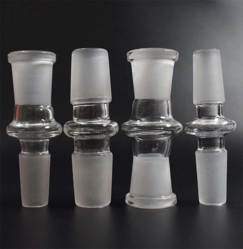 2021 DHL Glass Adapter 7cm Hookah Bowl Adapter 14 14mm Male 18 18mm ...