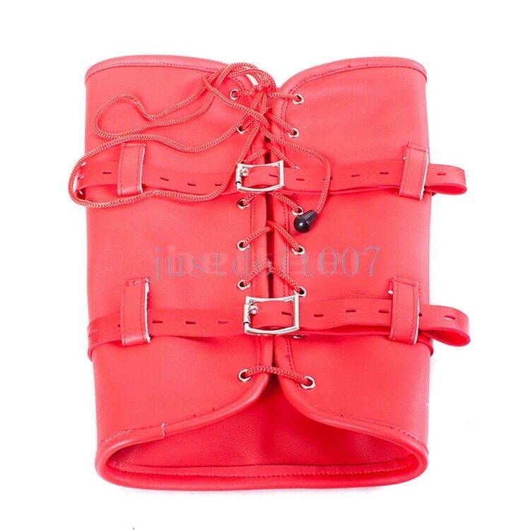 Restraint Harness Arm Leg Binder Cuff Lace Up Legbinder Buckled Straps ...