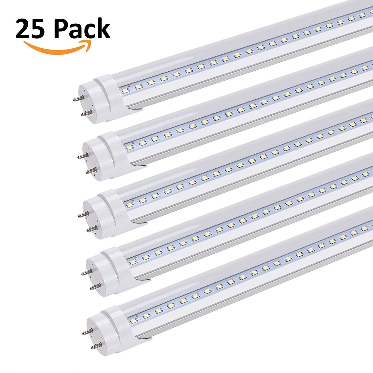 LED Tube Light 4FT T8 LED Bulbs 18W 22W 28W Cold White 5000K 6500K ...