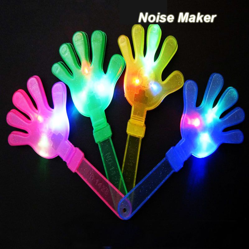 24cm/28cm Flash LED Hands Clap Luminous Party Supplies Light Hand ...