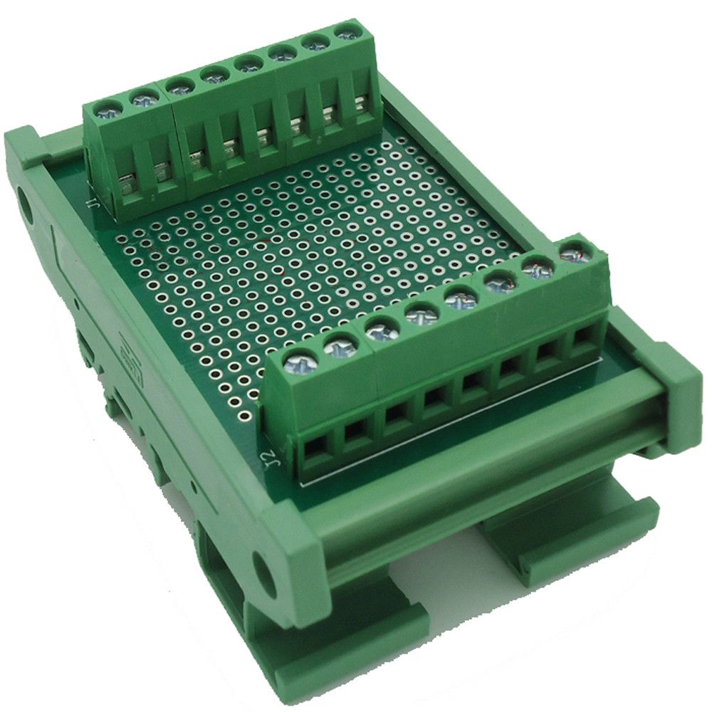 2020 Double Sided PCB Terminal Blocks Distribution Test Prototyping ...