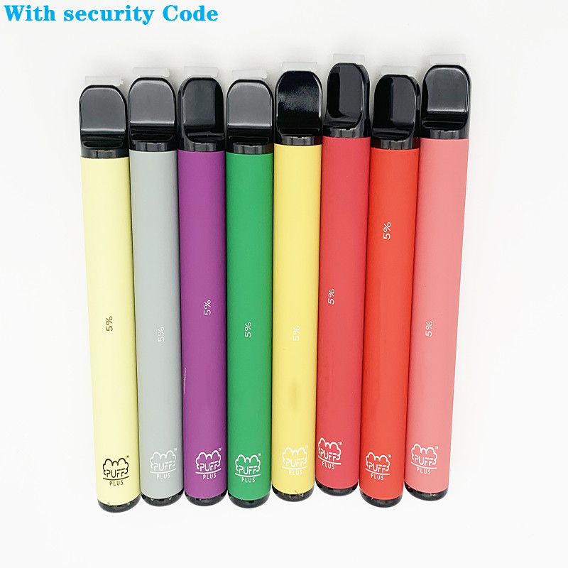 Puff Plus Bar Disposable Vape Pen Device Pods Starter Kits 800 Puffs
