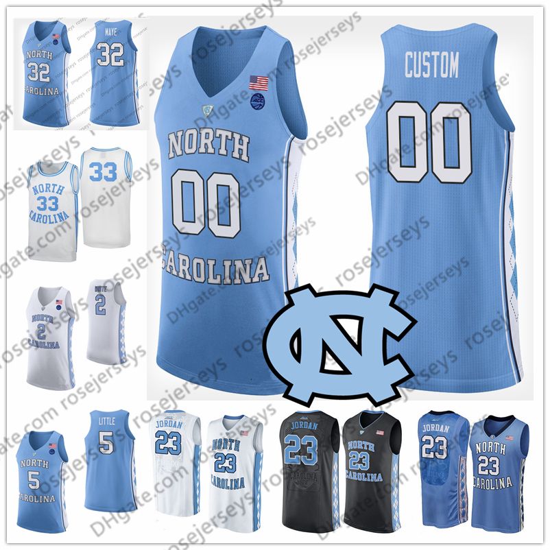 2019 Custom North Carolina Tar Heels College Basketball Any Name Number ...