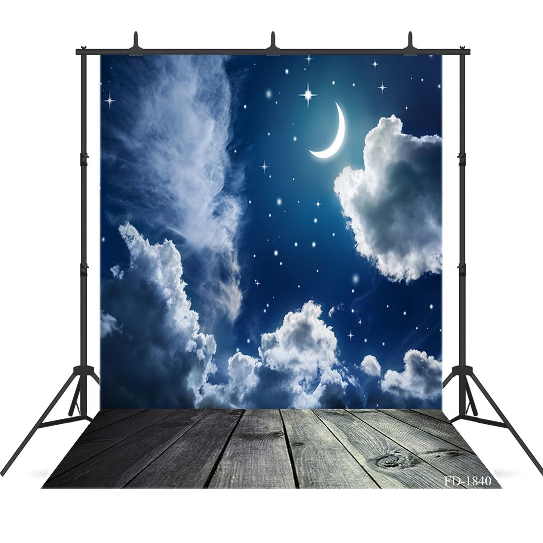Wholesale BRAND Moon Night Photography Background Cloud Backdrop ...