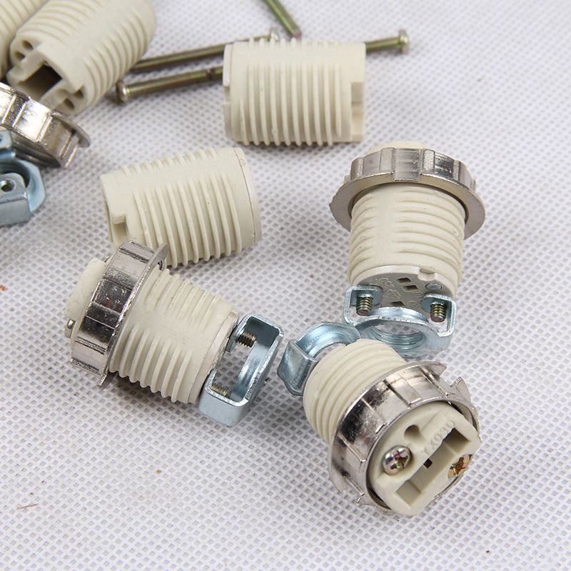 Compre Lámpara G9 Socket Ceramic G9 Lamp Holder 110 240V Ceramic Socket ...