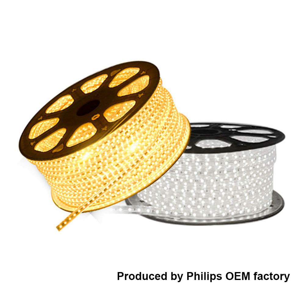 Philips 220V LED Strip 3000K/4000K/6500K Waterproof CRI 80+ 50M/Pack ...