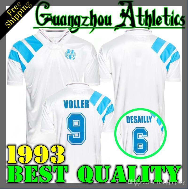 Acheter Maillot De Foot 1993 Olympique Marseille Retro Commemorate ...