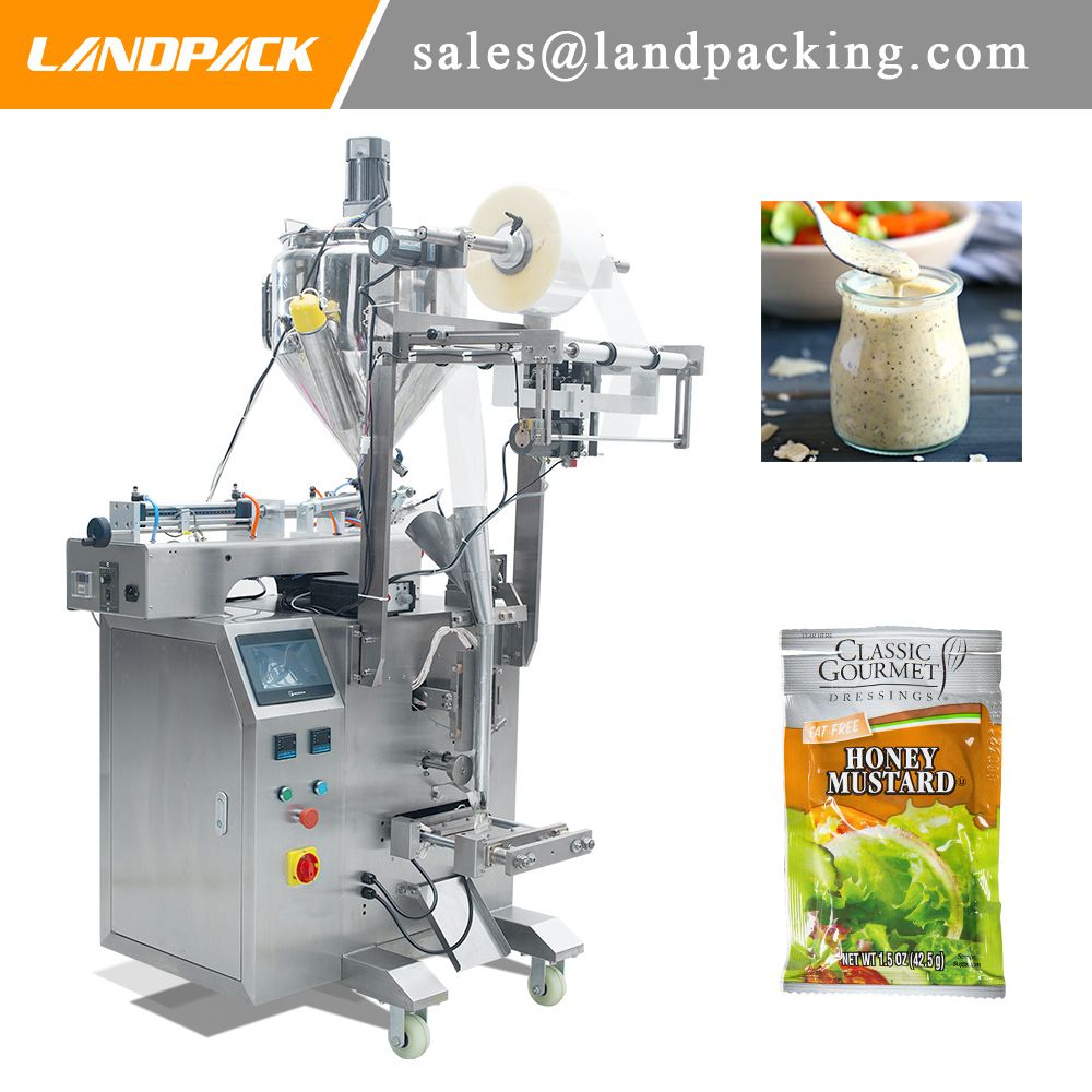 2021 Liquid Filling Machine Salad Dressing Liquid Plastic Pouch ...