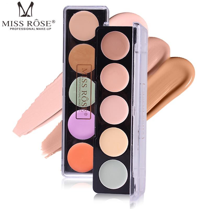 Miss Rose Concealer Palette Corretivo Contour Palette Face Base ...