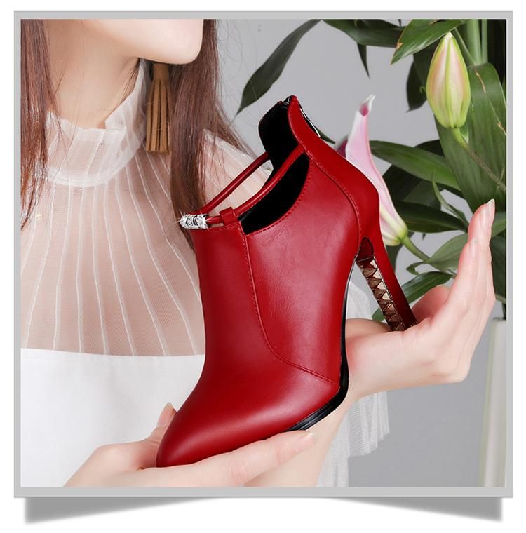 Hot Sale High Heels Autumn New Pointed Autumn Shoes Black High Heels ...