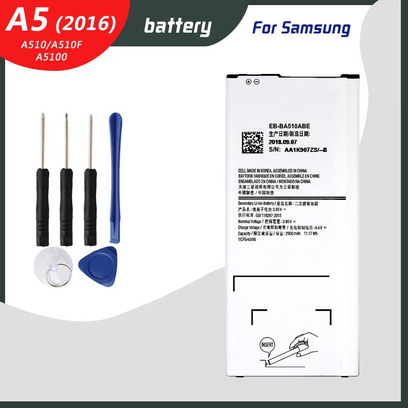 Original Battery For Samsung Galaxy A5 2016 Edition A510 A510F A5100 ...