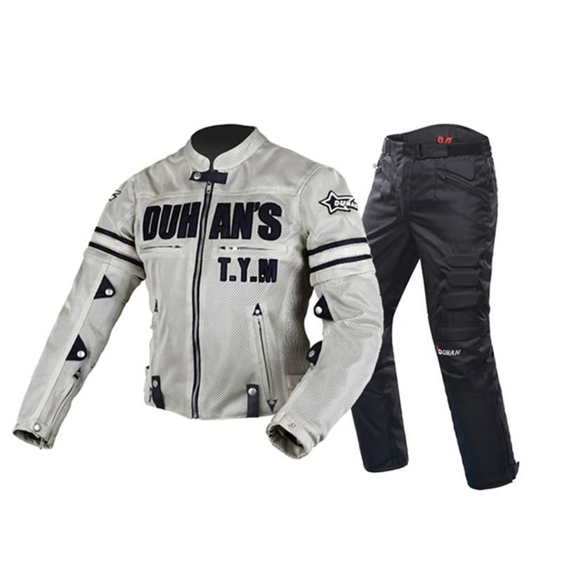 2021 Motorcycle Jacket Motocross Suits Jacket &Pants Men'S Tracksuits ...