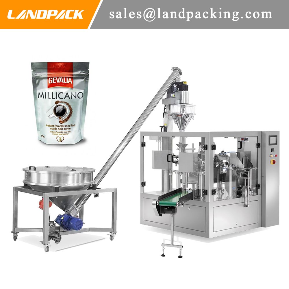 Coffee Powder Premade Bag Filling Machine Automatic Powder Packaging ...