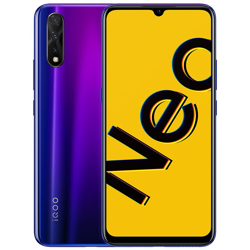 2021 Original Vivo IQoo Neo 855 4G LTE Cell Phone 6GB RAM 64GB 128GB ...
