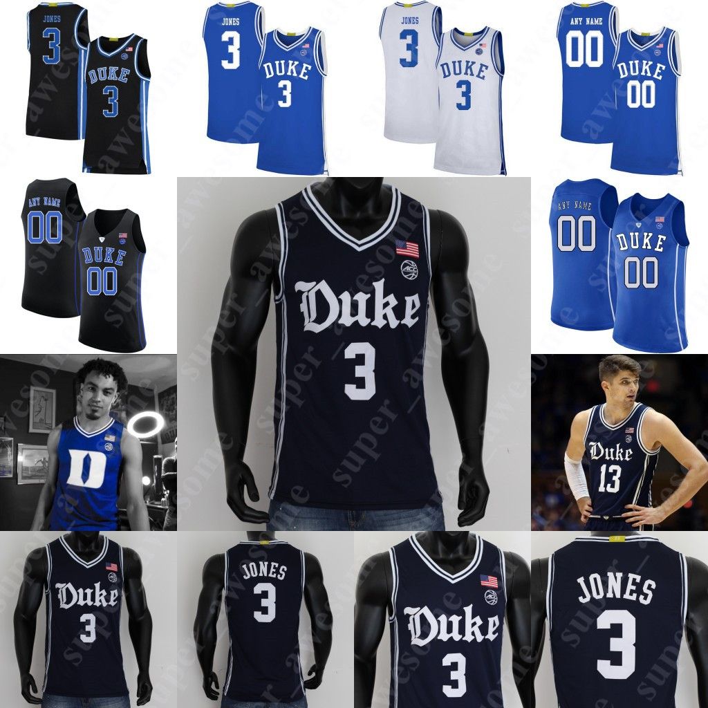 2020 Duke Blue Devils Basketball Jersey Vernon Carey Jr Matthew Hurt ...