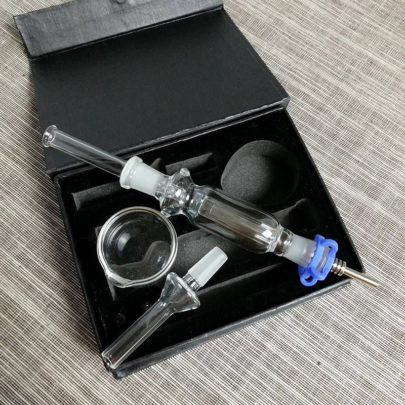 2020 NC Mini Dab Straw With Titanium Nail NC Kits Smoking Hand Pipe Oil ...