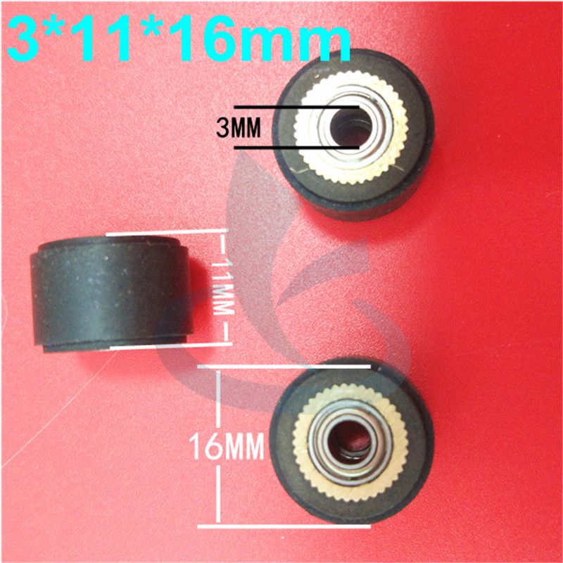 2021 Quality Roland Rubber Roller Inner Diameter 3mm 4mm For Roland ...
