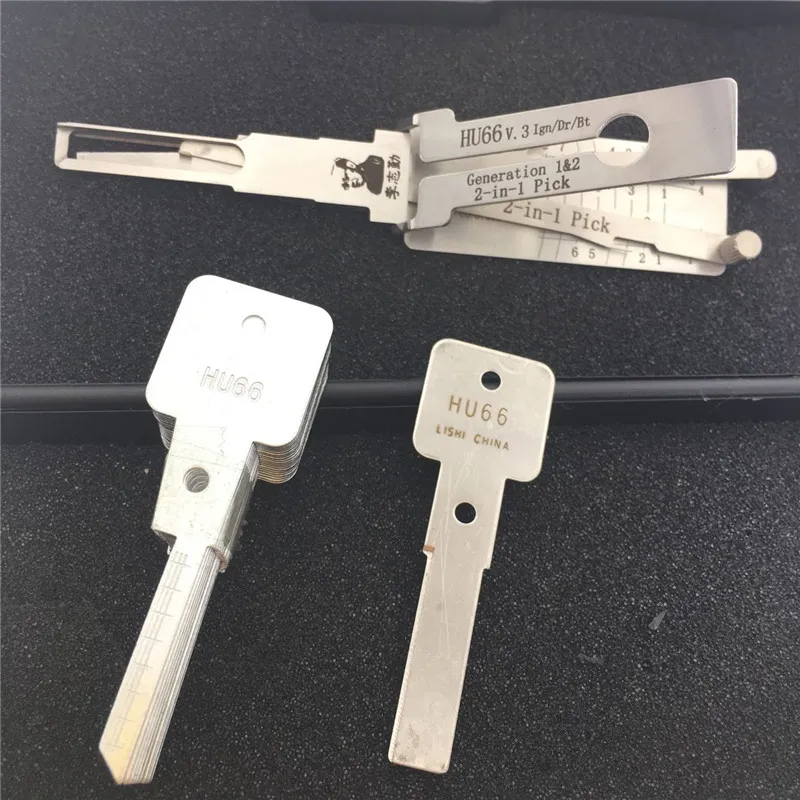 100% Original Lishi HU66 V.3 Pour VW Lock Pick Tool Outil De Serrurier ...