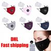 2020 Unisex Cotton Face Masks With Breath Valve PM2.5 Mouth Mask Anti ...