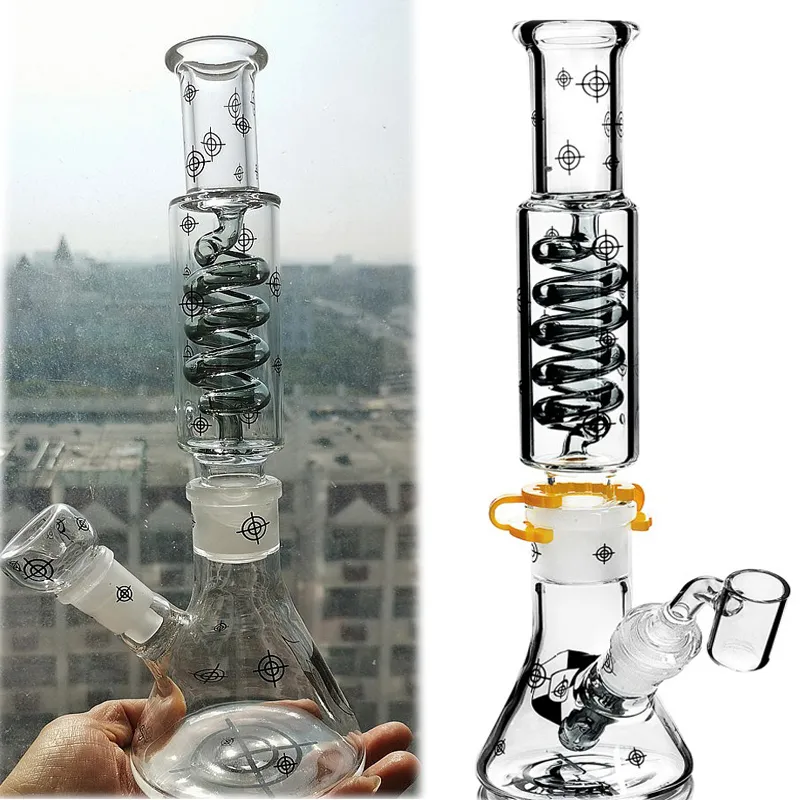 27 Cm De Altura Freezable Bong Hookahs Base Base Base Dab Ligas ...