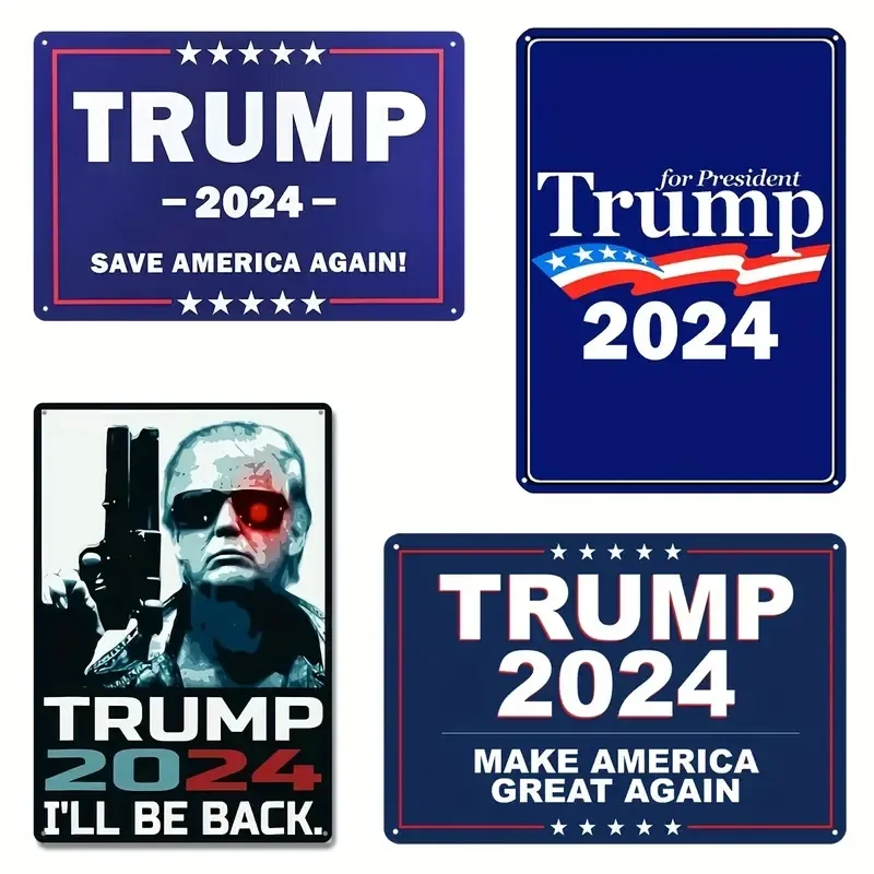Trump 2024 Sign, Feet Trump 2024 Take American, Trump 2024 Metal Sign ...