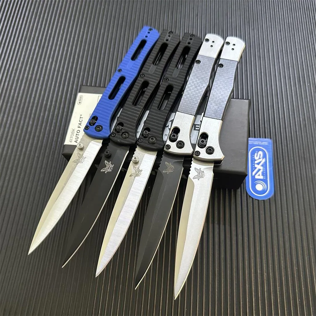 Benchmade 417/4170BK Couteau Pliant Automatique 3,95 S90V Noir DLC ...