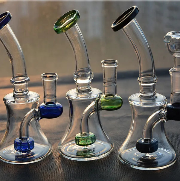 Base De Bécher Bongs Fumer Des Conduites Deau En Verre Narguilés 14mm ...