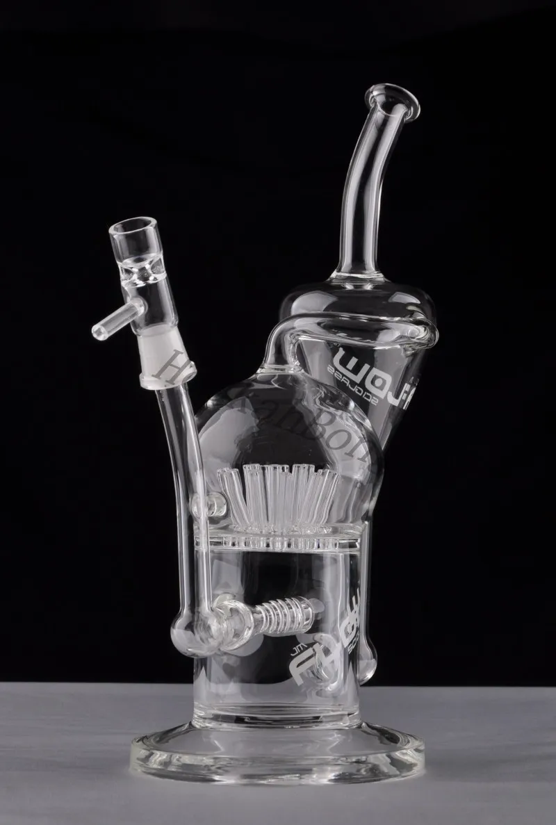 2016 Recycler Glass Oil Rigs JM Flow Sci Glass Large Recycler Con ...