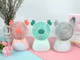 Cartoon Mini Fan Online Shopping | Portable Mini Fan Cartoon for Sale