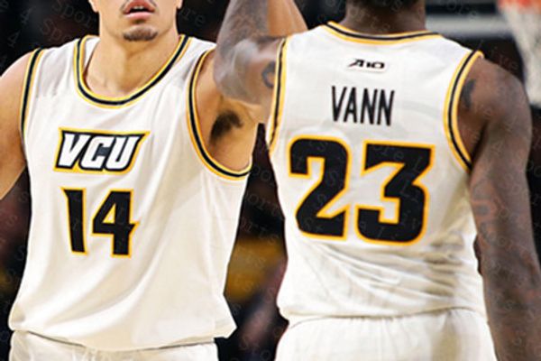 2020 Custom Ncaa College VCU Basketball Jerseys Mens Marcus Santos ...
