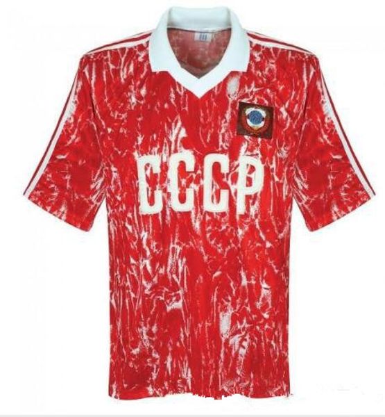 2020 Retro Soviet Union 1989/91 Soccer Jerseys CCCP Futbol Vintage USSR ...