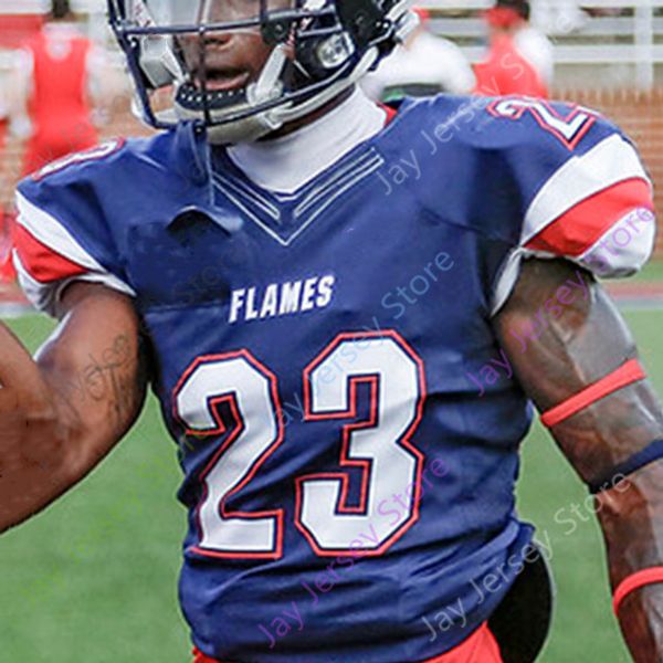 2021 Custom 2020 Liberty Flames Football Jersey NCAA College Frankie ...