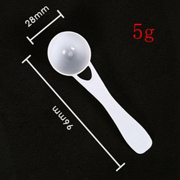 2020 1g 2.5g 3g 4g 5g 10g Plastic Scoops Spoons For Food/Milk/Washing ...