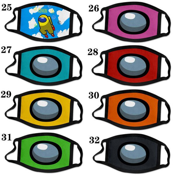 AMONG US Grewmet Game Mixed Colors Game Cartoon Mask Games Designer ...