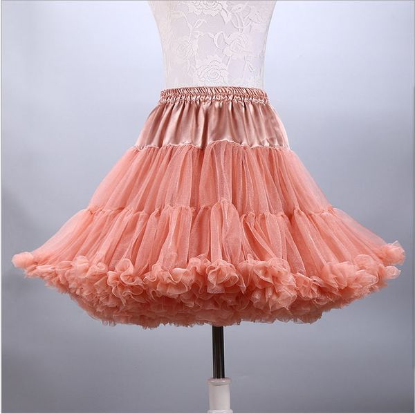 Colorful Short Cheap Crinoline Petticoats Ruffles Bridal Petticoats ...