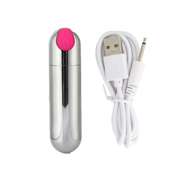 10 Speed Vibrating Mini Bullet Rechargeable Usb Av Vibrators Waterproof