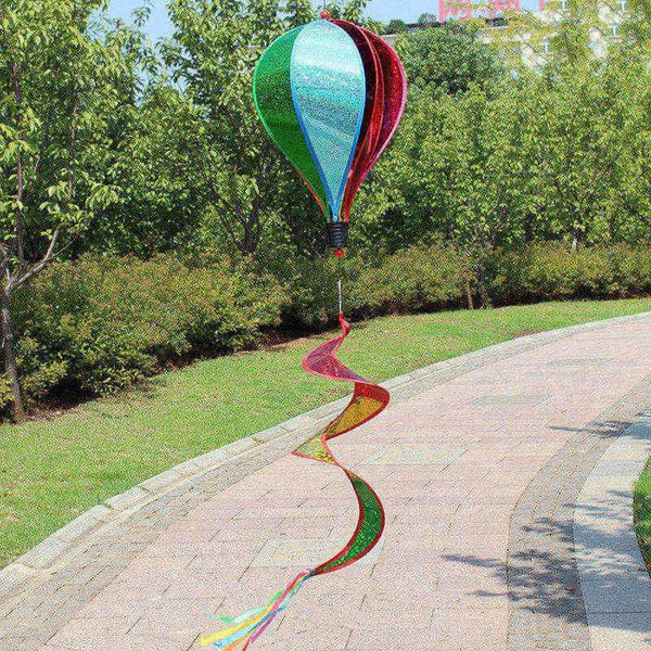Hot Air Balloon Windsock Decorative Outside Yard Garden Party Event ...