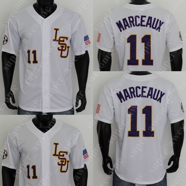 2020 LSU Tigers Baseball Jersey Zach Arnold Tom Biggs Jacob Hasty Nick ...