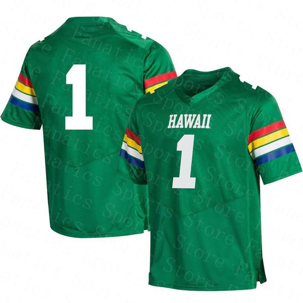 2021 2019 College Football Hawaii Rainbow Jerseys COLE MCDONALD ALAKA I ...