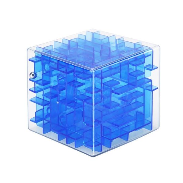 5.5CM 3D Cube Puzzle Maze Toy Hand Game Case Box Fun Brain Game ...