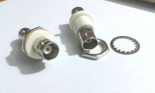 DHgate.com:BNC Female Nut to BNC Jack Bulkhead Mount Adapter Connector ...