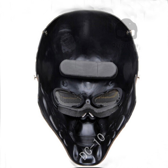 Halloween New Terminator Mask Full Face Airsoft Mask Survival CS ...