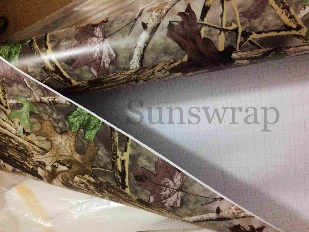 2021 Matte RealTree Camo Vinyl Wrap Mossy Oak Tree Leaf Camouflage Car ...