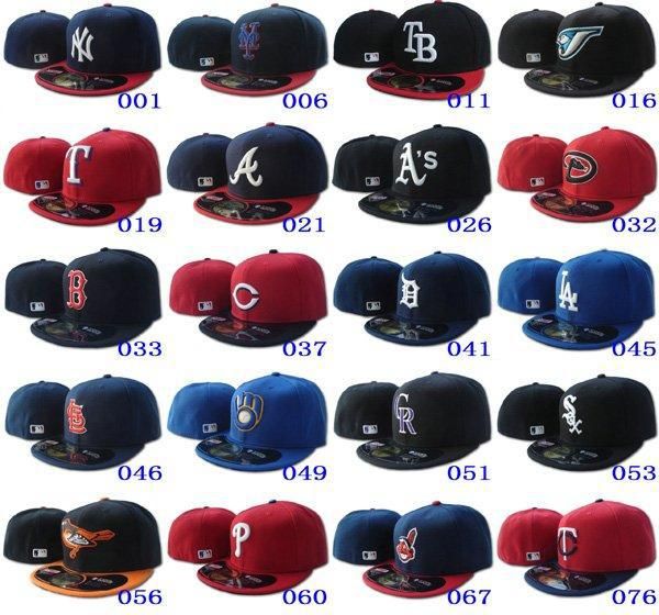 2017 Baseball Teams Caps Sports Hats 59fifty Fitted On Field Hats 2011 ...