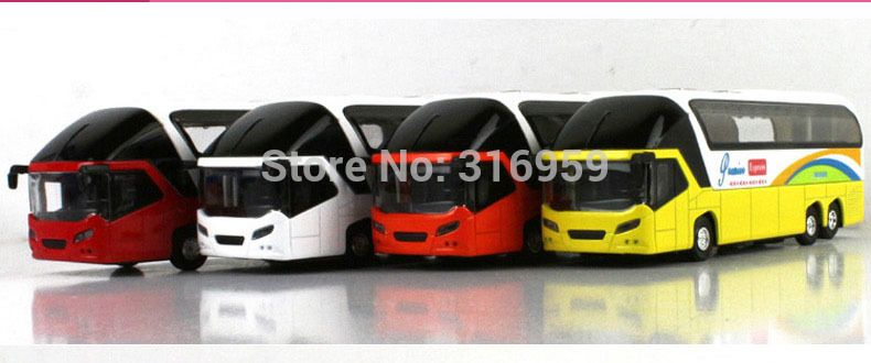 New Airport Passage Express Bus Model 1:43 Diecast Car Model Doors Open ...