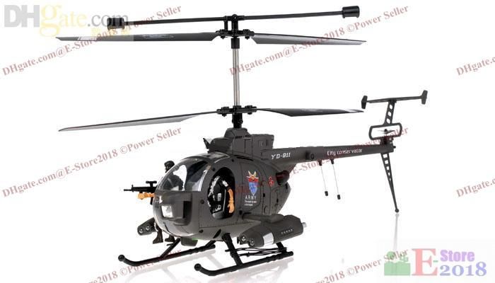 Attop Toys Helicopter 3CH YD 911 Defender Military Remote Control RC ...